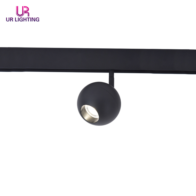 Gallery Spherical Fashionable Black Magnetic Track Spot Light 6W A024 ...